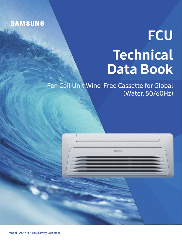 (TDB) FCU Wind Free 1way CST For Global (Water, 50 - 60Hz) - Ver.1.1 - 210514 | PDF | Air ...