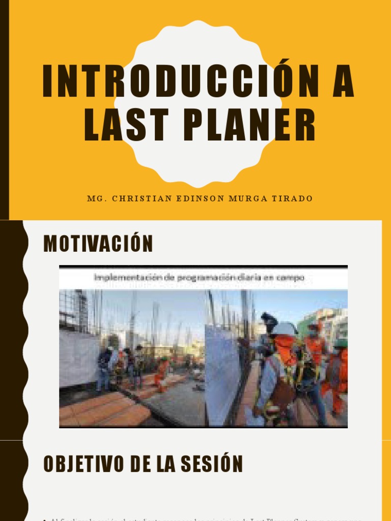 Introducción al Last Planner System | PDF | Planificación