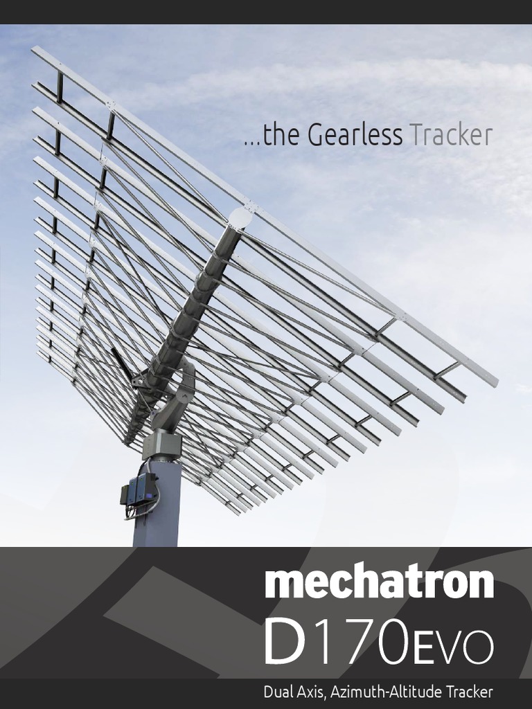 The Gearless: Tracker | PDF | Photovoltaics | Solar Panel