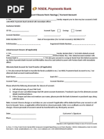 Account Closure Form | PDF