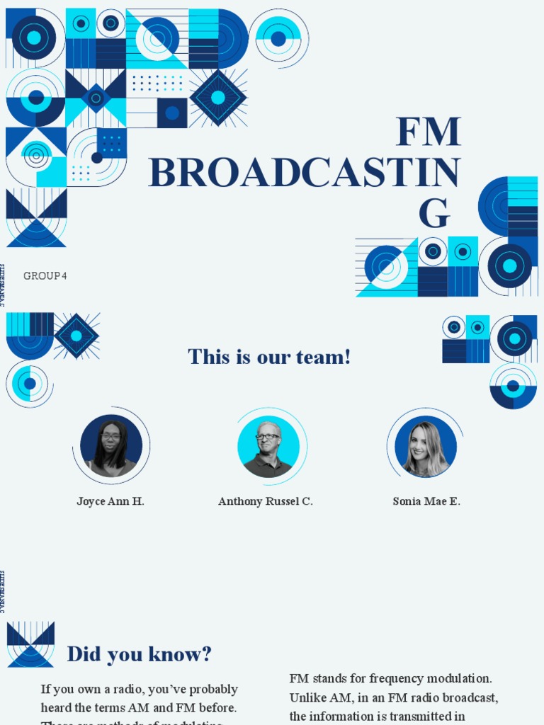 FM Broadcasting Report | PDF | Frequency Modulation | Radio