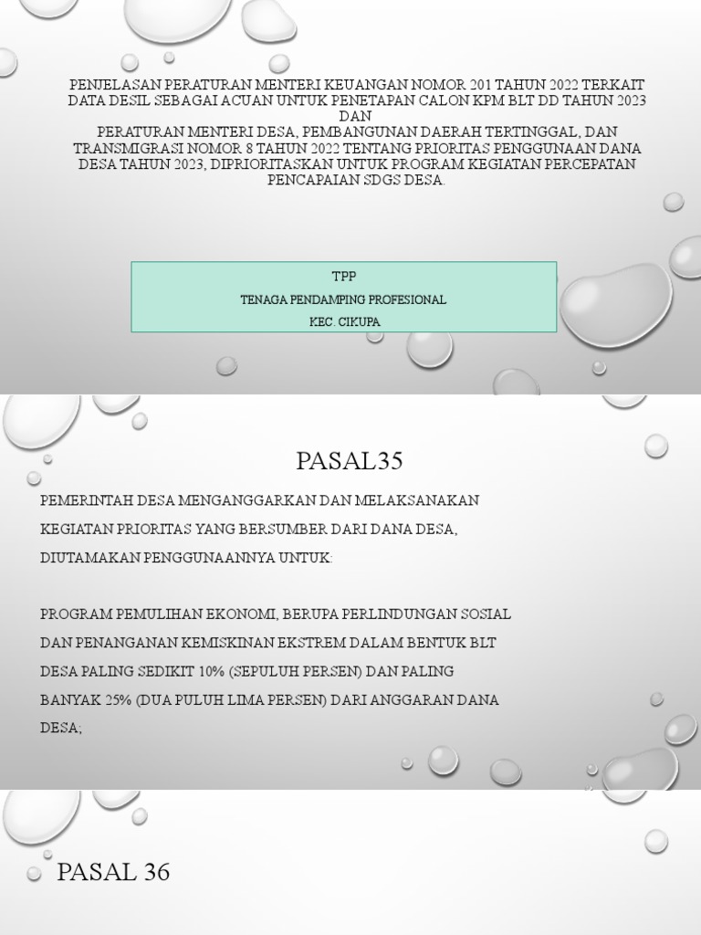 Musdesus BLT 2023 | PDF