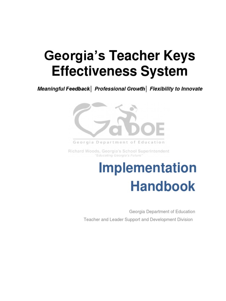 Aps 2022-2023 Tkes Handbook | PDF | Educational Assessment | Teachers