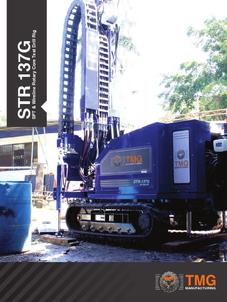 STR 137G Specs Sheet Mark | PDF | Drill | Automatic Transmission