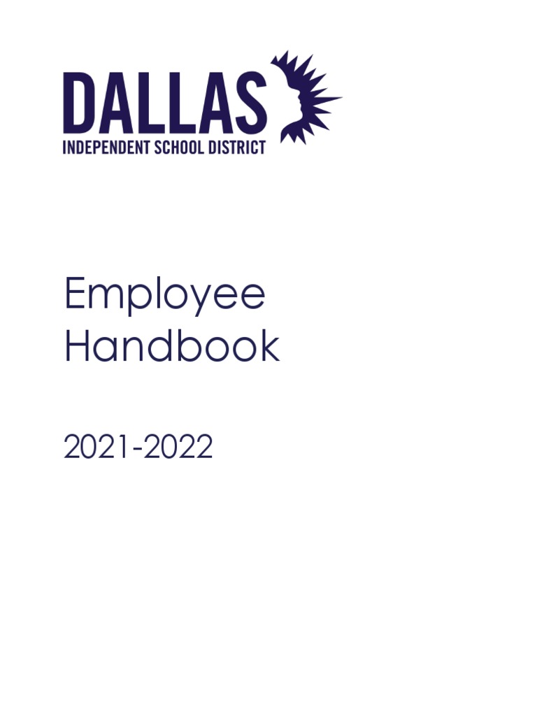 Dallas ISD 2021-2022 Employee Handbook | PDF | Overtime | Payroll Tax