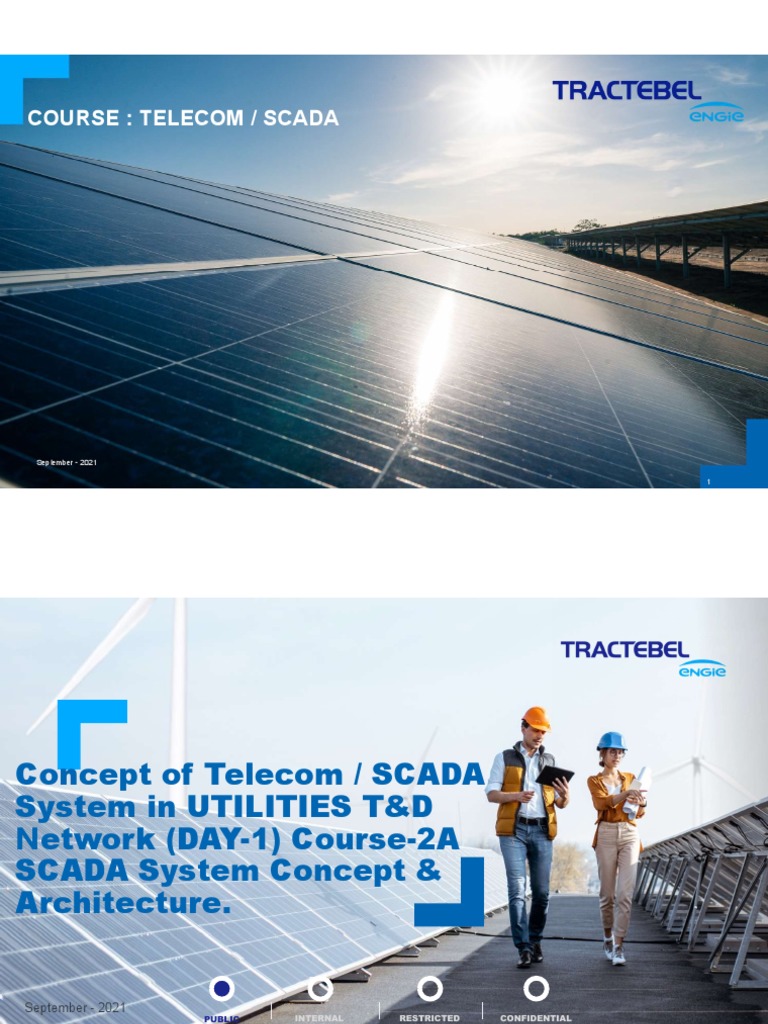Course 2A Telecom SCADA Concept and Architecture of SCADA System | PDF | Scada | Telecommunications