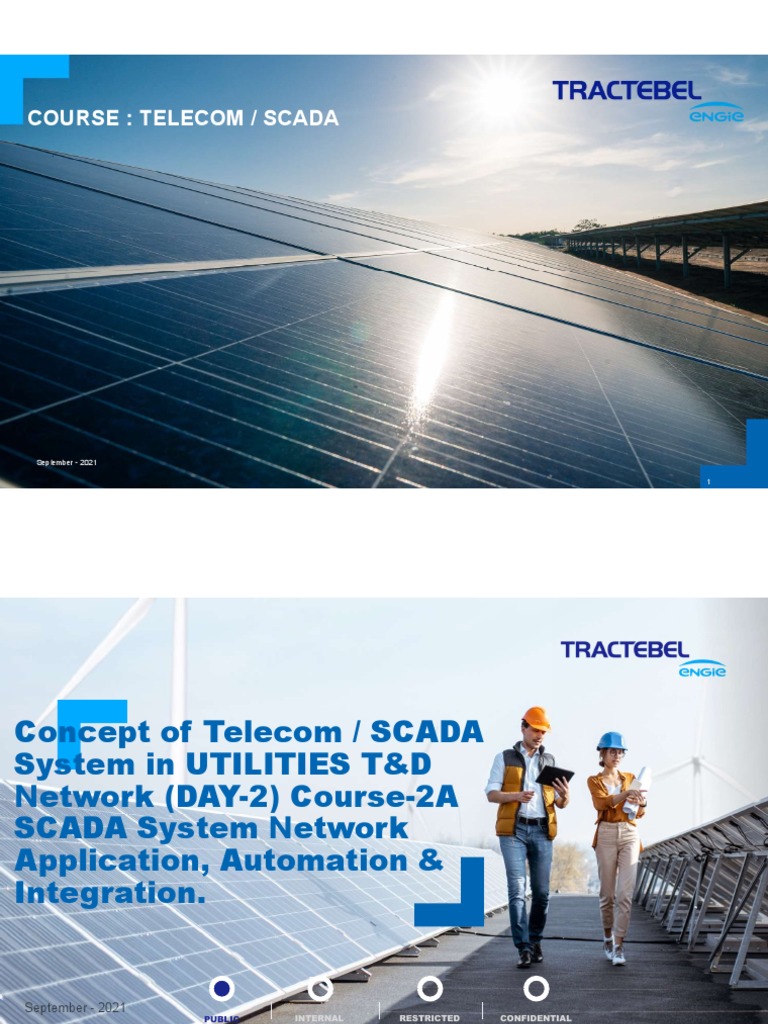 SCADA System Integration in Utilities | PDF | Scada | Computer Network