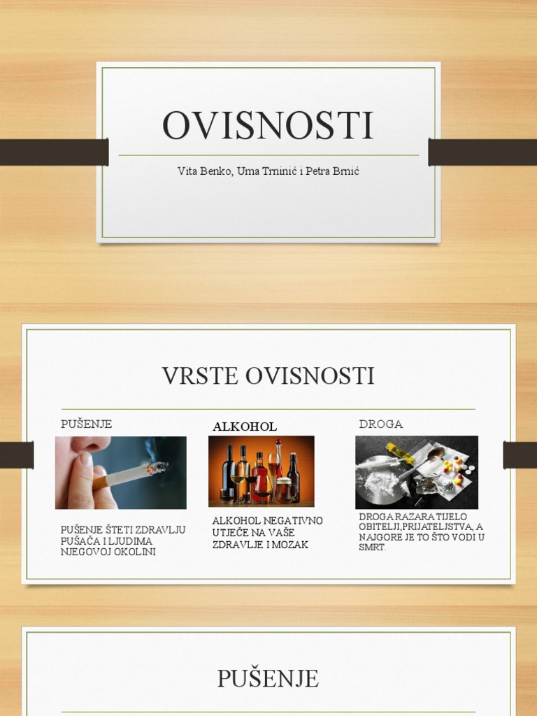 OVISNOSTI | PDF