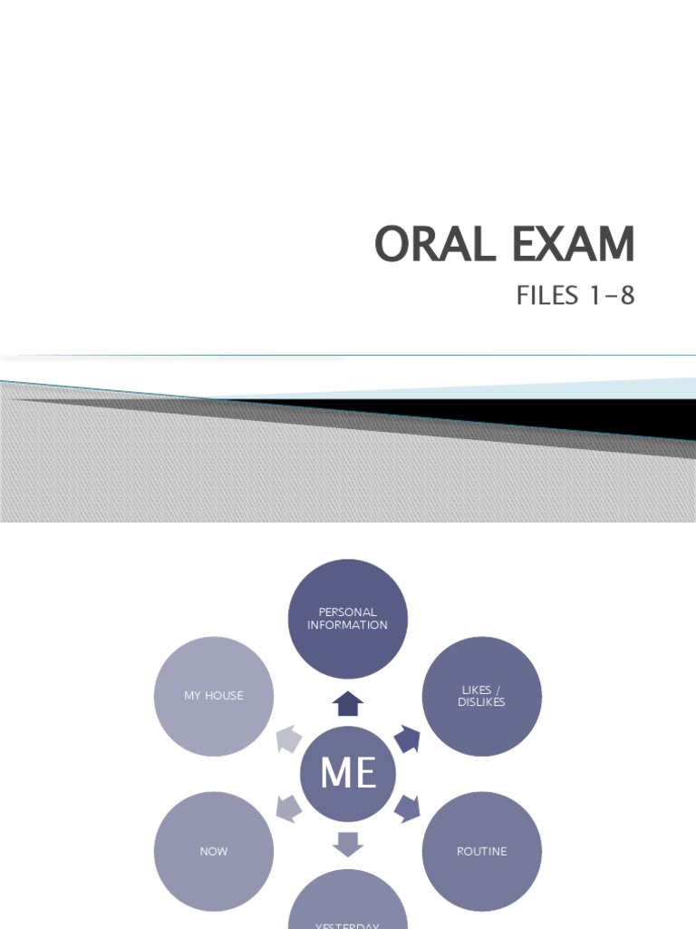 ORAL EXAM Files 1-8 | PDF