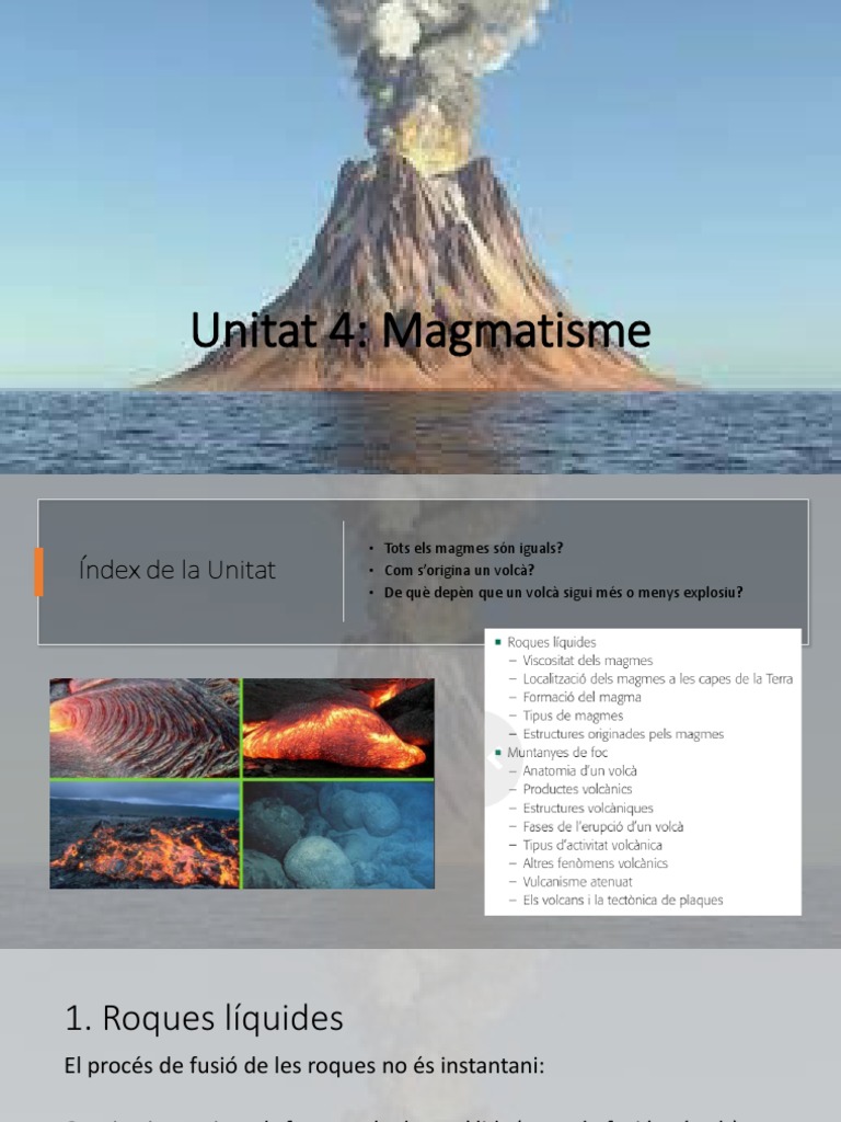 U4 Magmatisme Definitiva | PDF