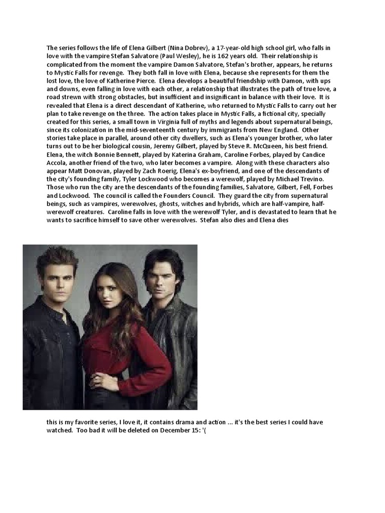 Proiect Engleza TVD Rezumat | PDF