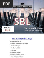 ACCA SBL Mock Exam 1 S24 (Beago) Question Paper by Astranti | PDF ...