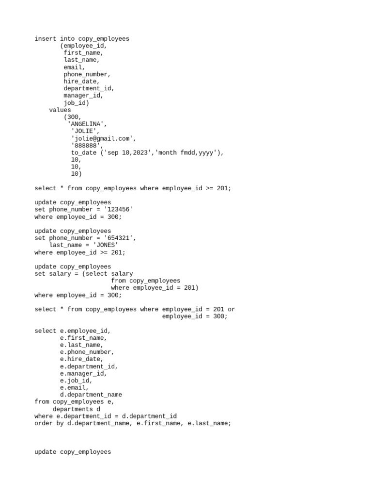 Script Comandos Aula DPR 2 31 05 Final | PDF