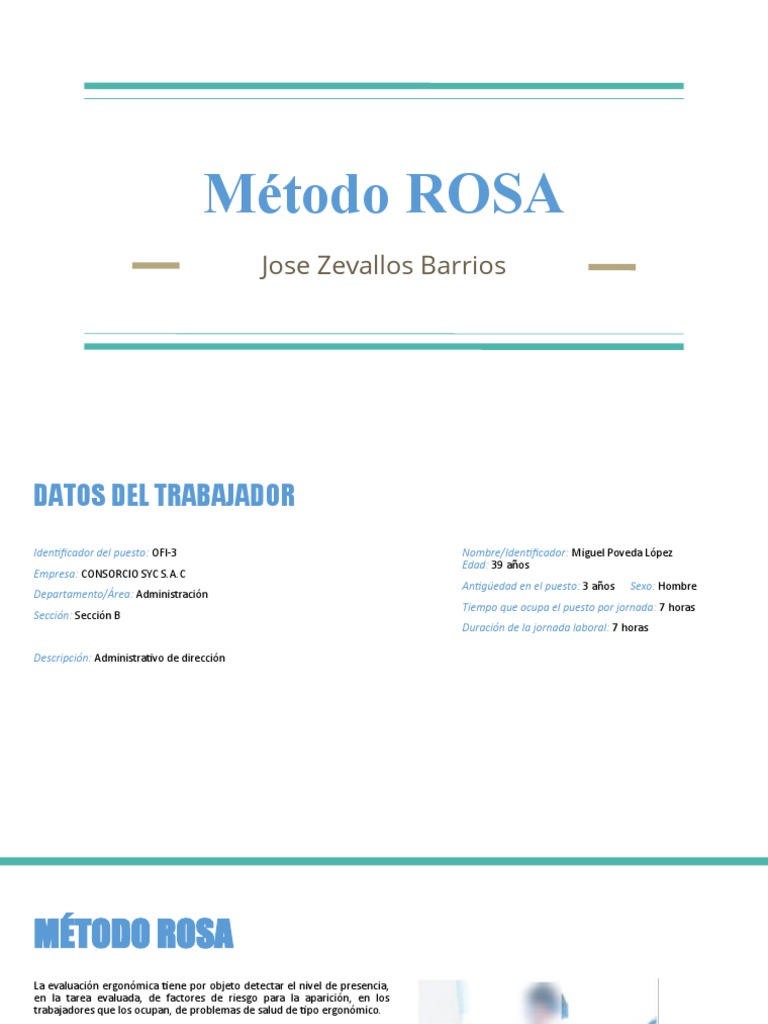 Metodo ROSA Gerente | PDF