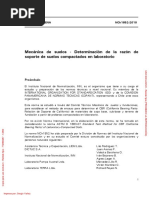 Ensayo CBR Explicado (NCH 1852 Of.81) | PDF