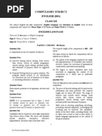 English (14) Project Topic Isc Class 12 | PDF | Reading Comprehension ...