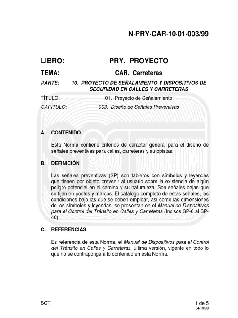 N Pry Car 10 01 003 99 | PDF