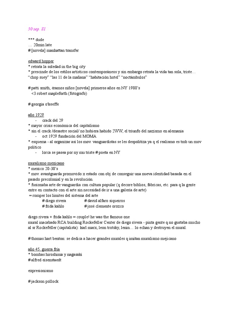 Hist Apunts | PDF | Expresionismo | Movimientos de arte