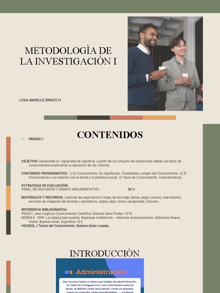Metod. de La Inv. I | PDF