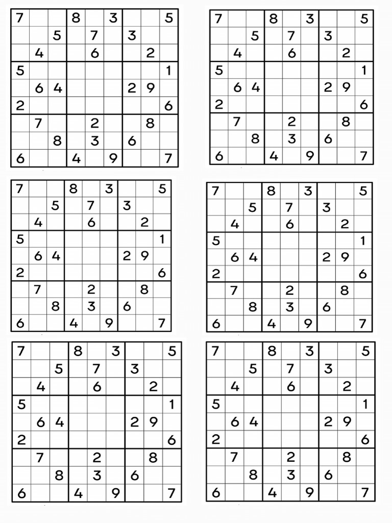 Sudoku | PDF