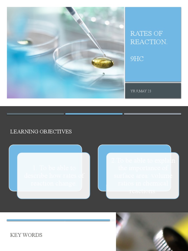Understanding Rates of Reaction | PDF