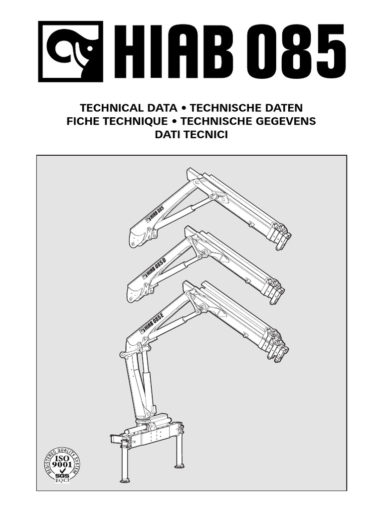 Hiab 085 | PDF