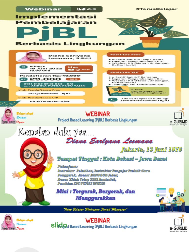 PjBL Berbasis Lingkungan dengan Dyana | PDF