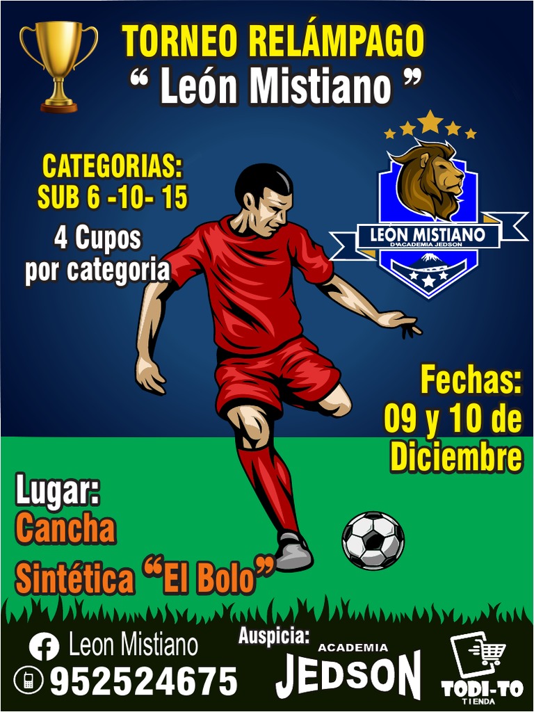 Bases Torneo Relampago León Mistiano | PDF | Asociación de Futbol ...