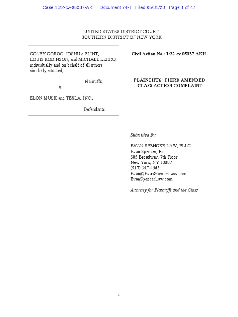 Musk Examples of Insider Trading | Download Free PDF | Cryptocurrency ...