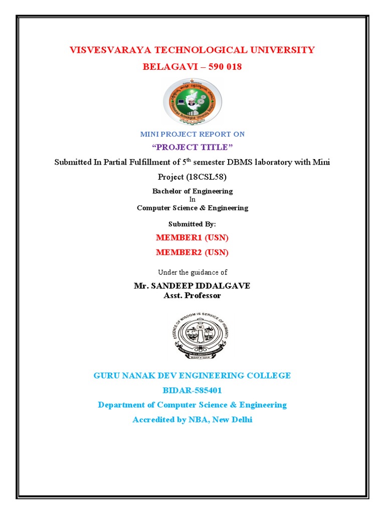 Title Page, Certificate & Acknowledgement | PDF | Databases | Use Case