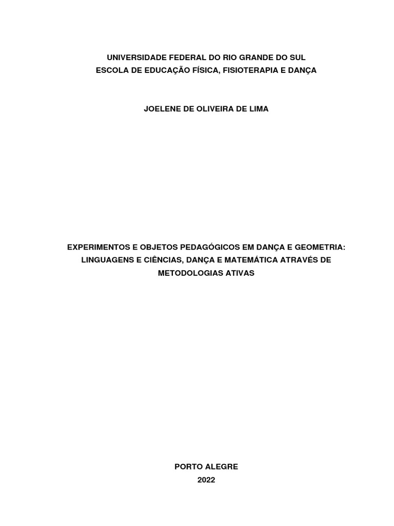 Dança Circular e Matemática | PDF | Aprendizado | Pitágoras