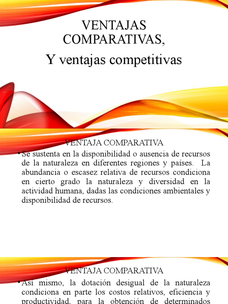 Ventajas Comparativas Descargar Gratis Pdf Ventaja Comparativa 0912