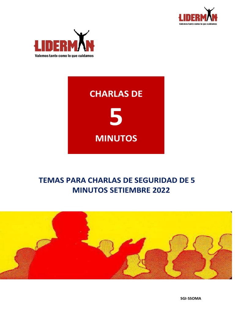 Temas para Charlas de Seguridad de 5 Minutos | PDF