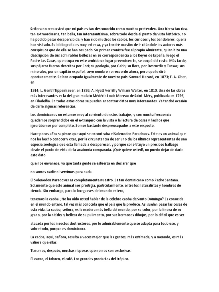 Carta de Luis | PDF | República Dominicana