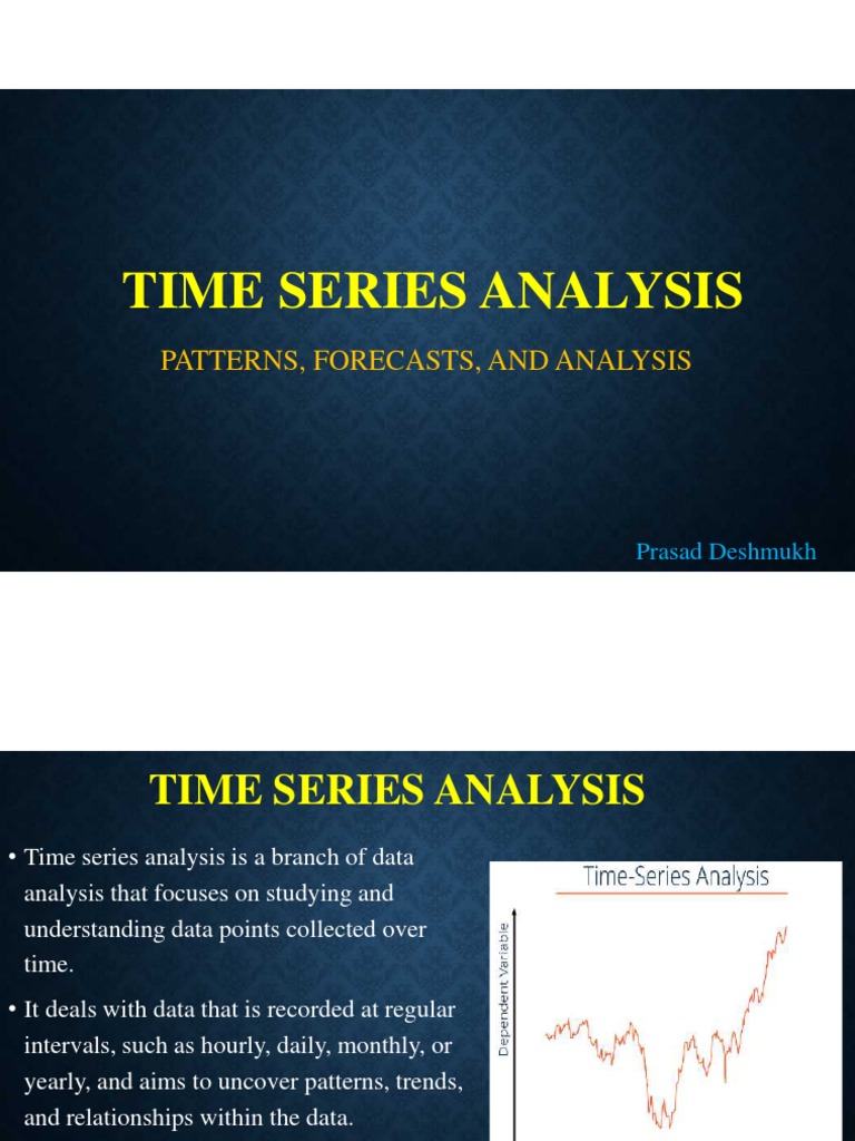 Time Series Analysis | PDF Time Series Analysis | PDF
