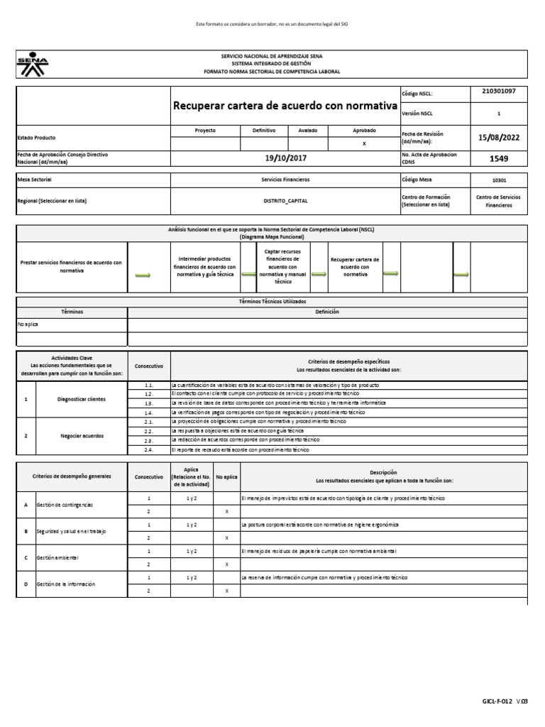 Recuperación de Cartera SENA | PDF | Sistema de información geográfica | Economias