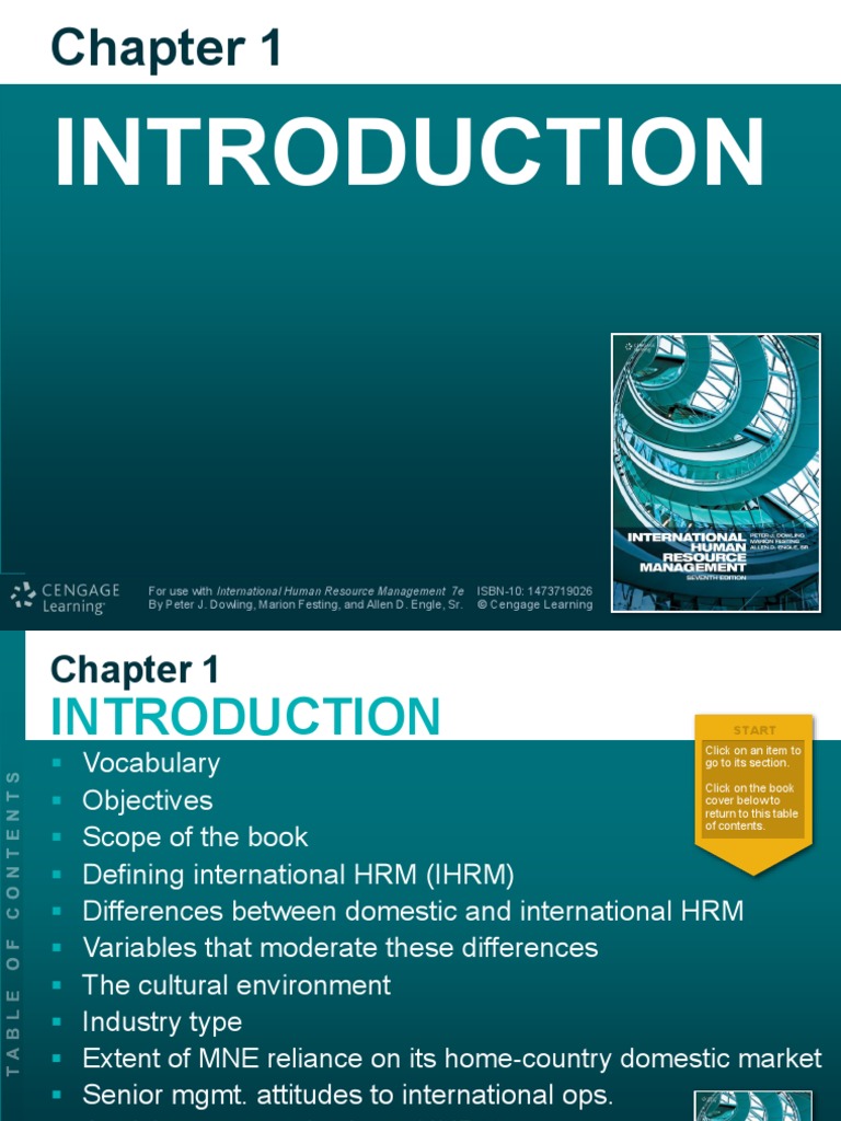 Chapter 1 - IHRM | PDF