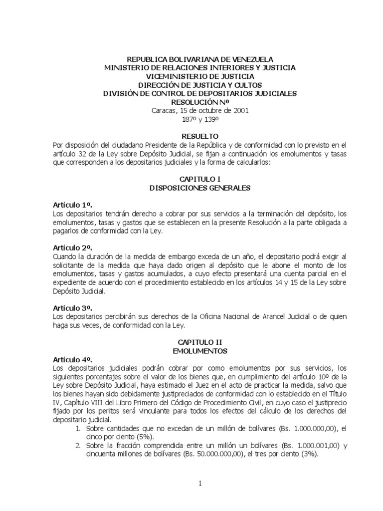 Tasas. Dep - Judicial | PDF