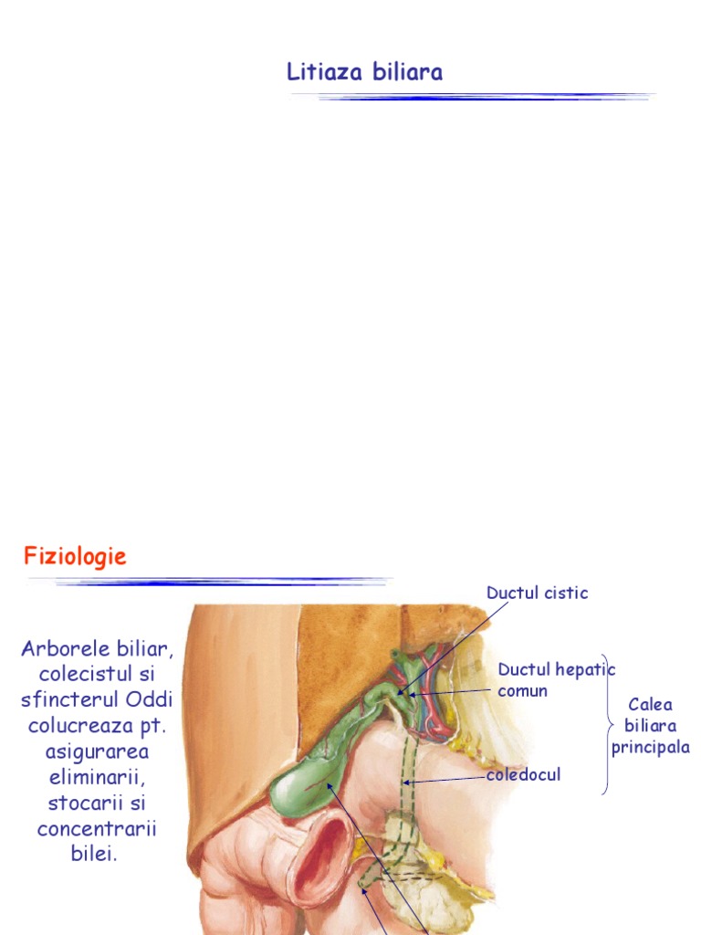 Litiaza Biliara | PDF