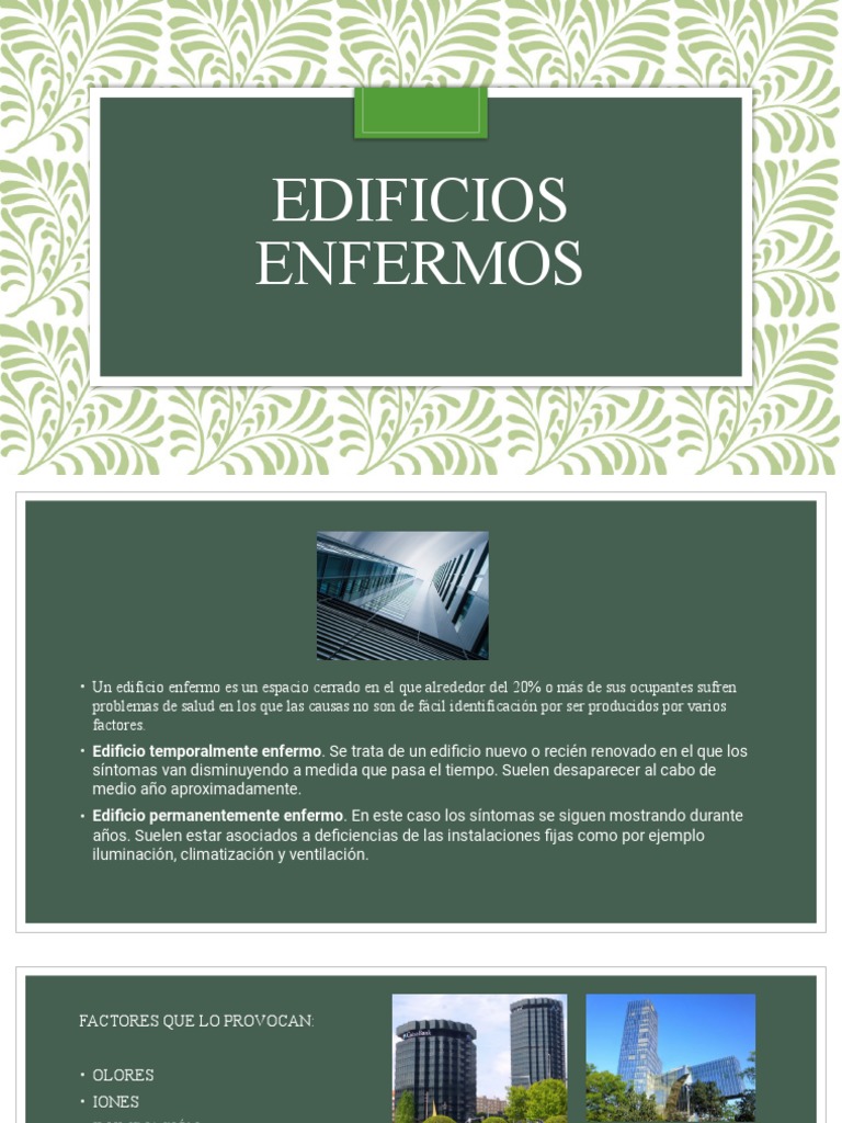 Edificios Enfermos | PDF