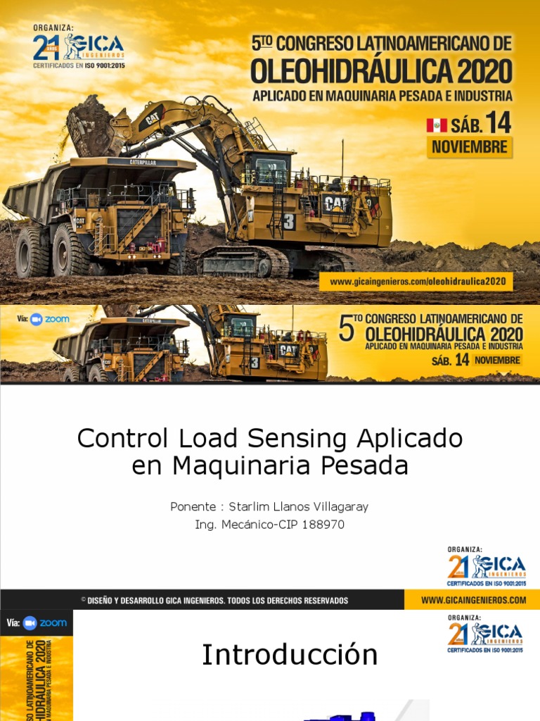 Control Load Sensing Aplicado en Maquinaria Pesada | PDF