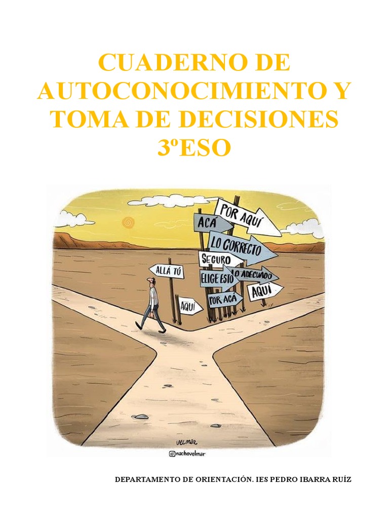 Cuaderno Autoconocimiento 3ºeso | PDF | Imaginación | Toma de decisiones