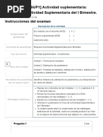 Examen - (ACDB2-35%) (SUP1) Actividad Suplementaria - Participe en La Actividad Suplementaria ...