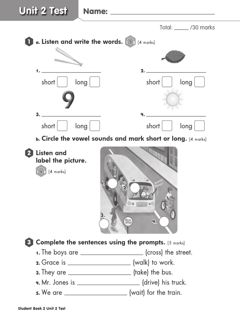 SB2 Unit 2 Test | PDF