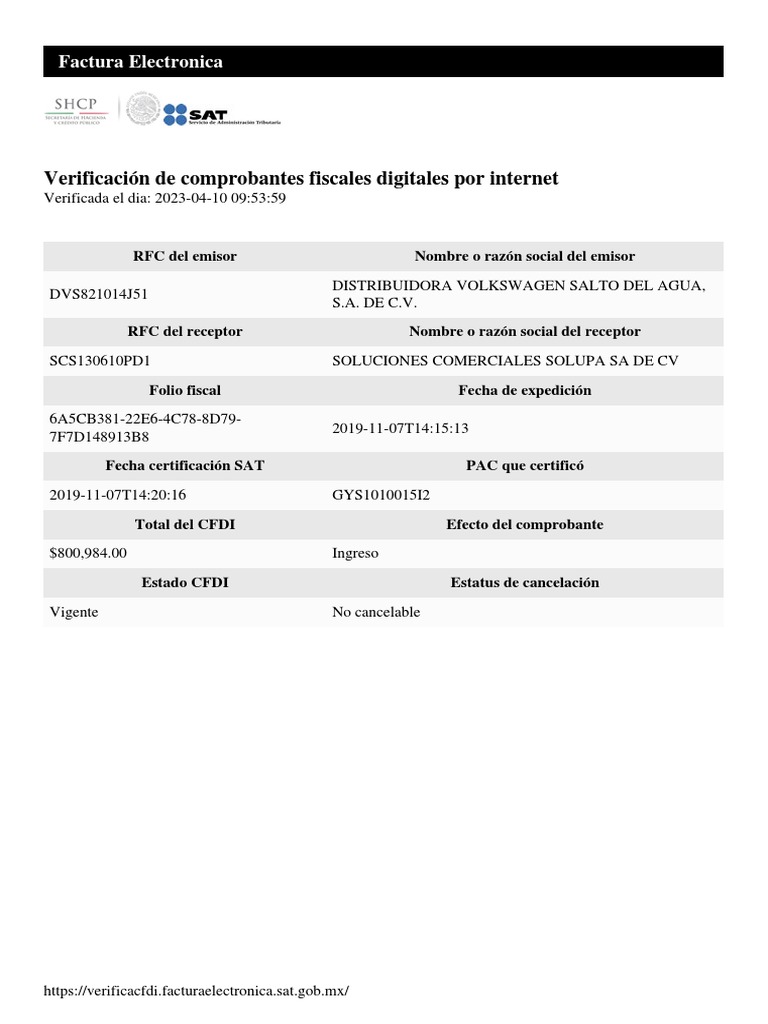 Validador Cfdi Azvx | PDF | Finanzas y dinero