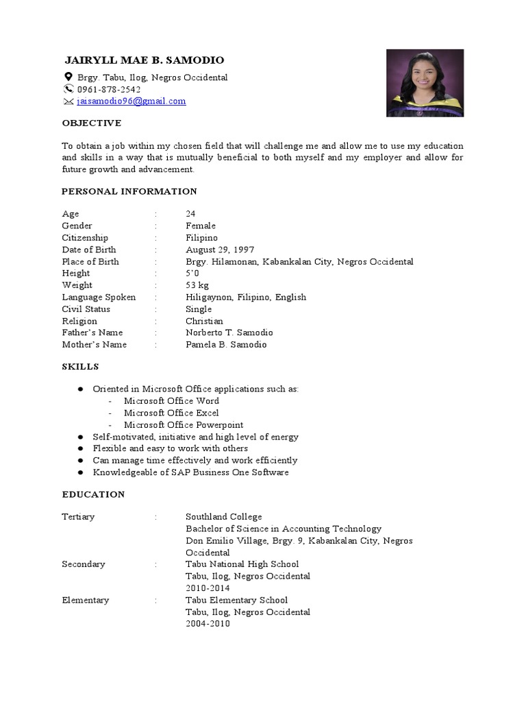 Jai Resume | PDF | Microsoft Office | Computing