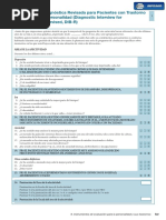 Plantilla Scid-5 | PDF | Ansiedad | Ataque de pánico