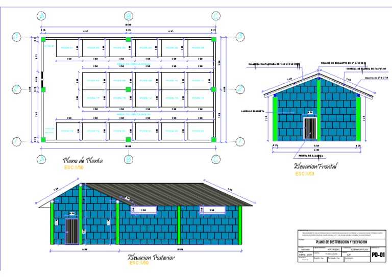 PLANO - GALPON-Model | PDF