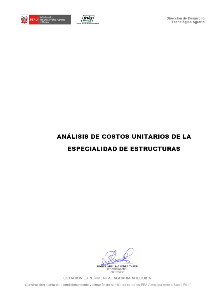 Acu Estructuras | PDF