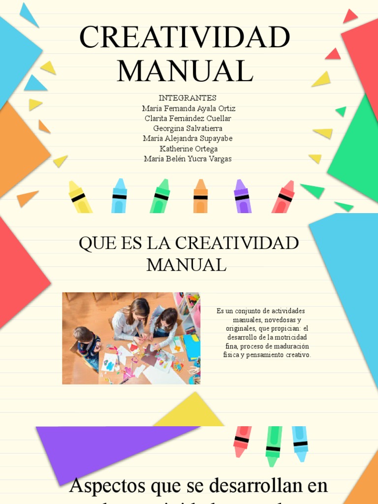 Creatividad y Manualidades | PDF